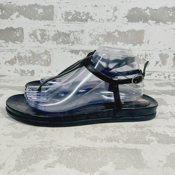 Sam Edelman | Shoes | New Sam Edelman Naomi Thong Black Crocodile ...